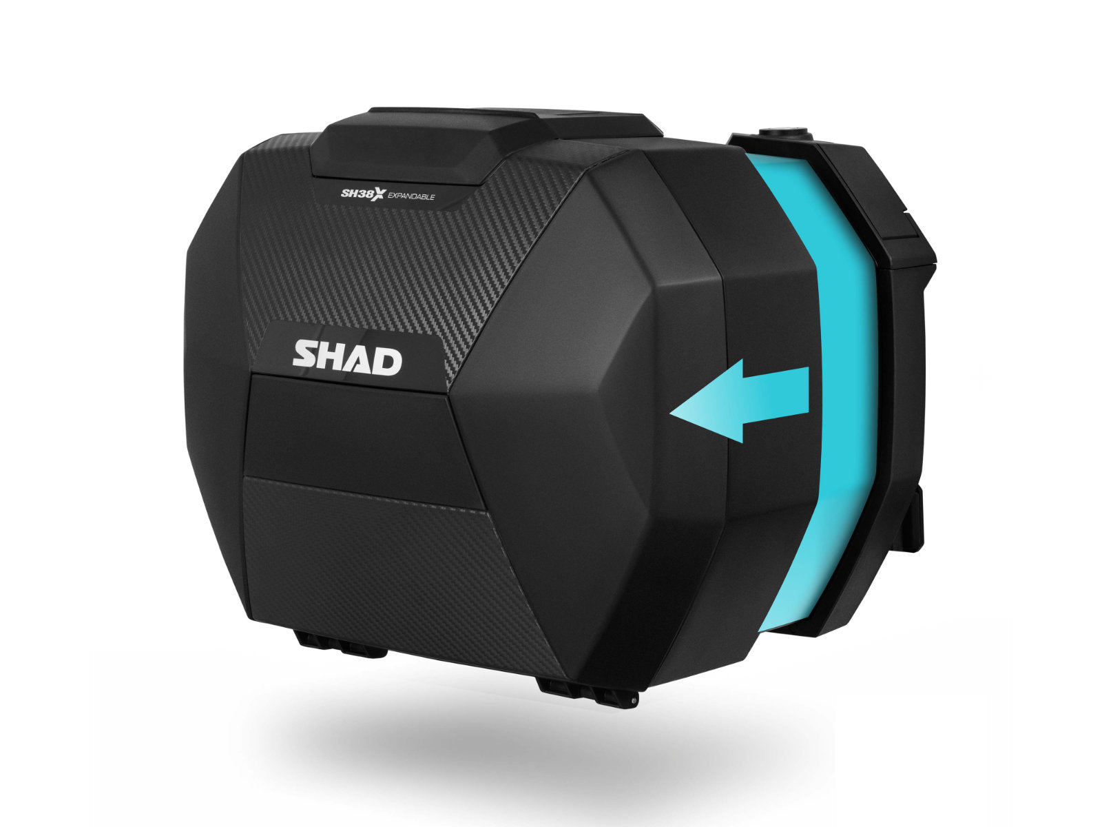 SHAD SH38X Expandable Panniers Carbon – SHAD UK