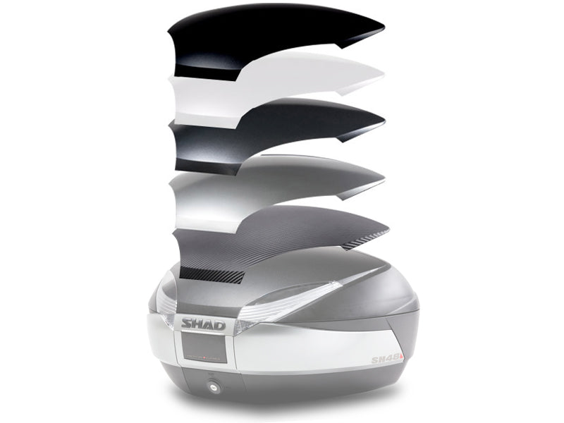 SHAD SH48 Top Box Black / Titanium – SHAD UK