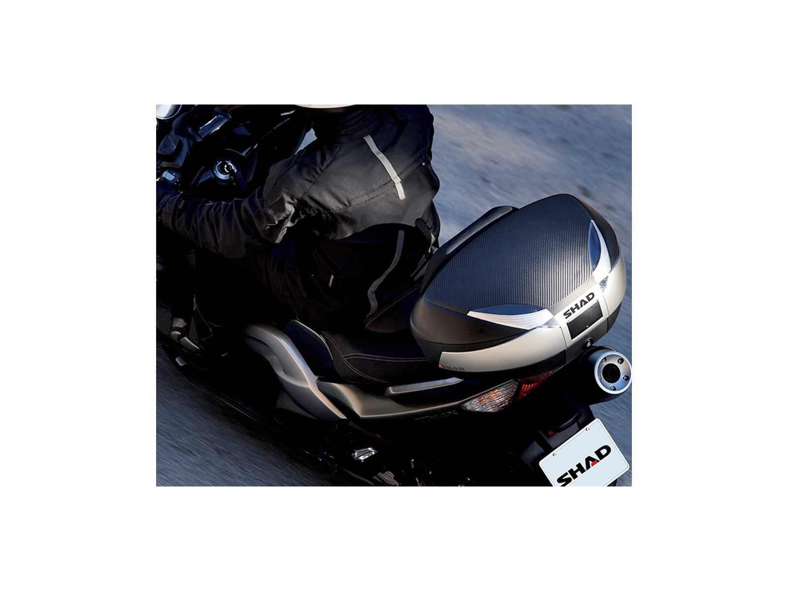 SHAD SH48 Top Box Black / Titanium – SHAD UK