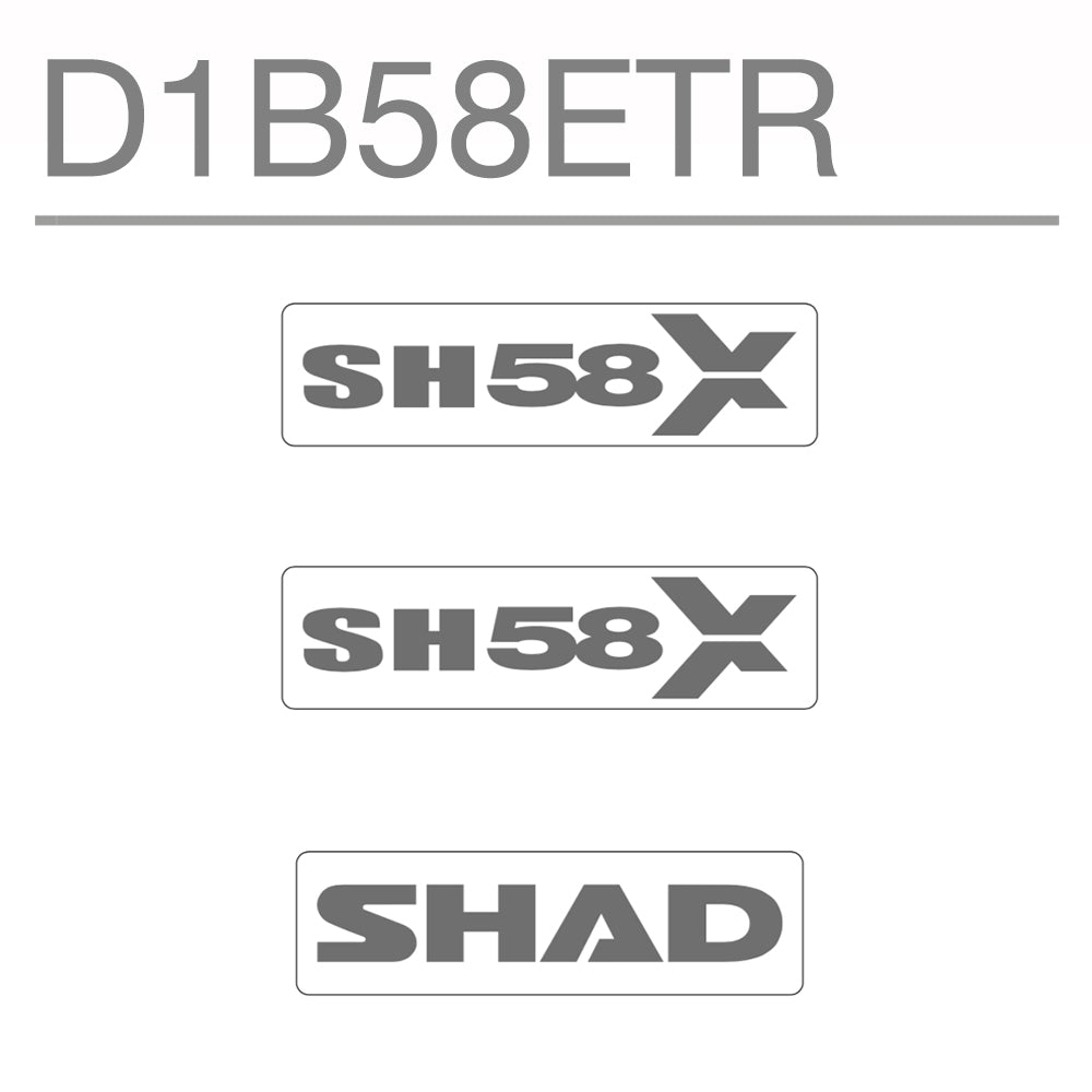 SHAD SH58x Replacement Sticker – SHAD UK