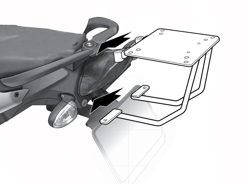 BMW F800 S (07-15) SHAD Top Box Fitting Kit – SHAD UK